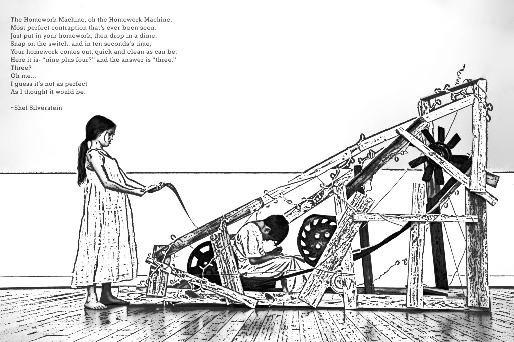 Shel Silverstein’s ‘Homework Machine’